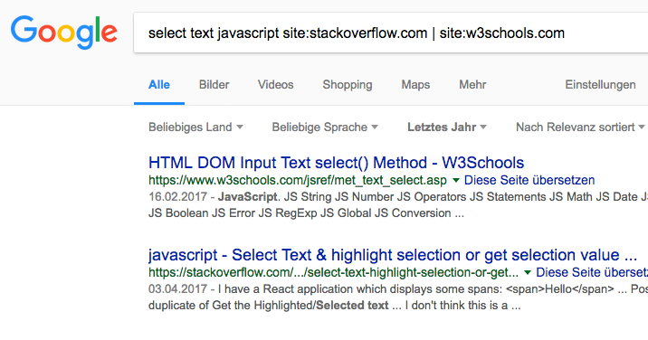 Search and Find on Favorite Channels — Rohberg